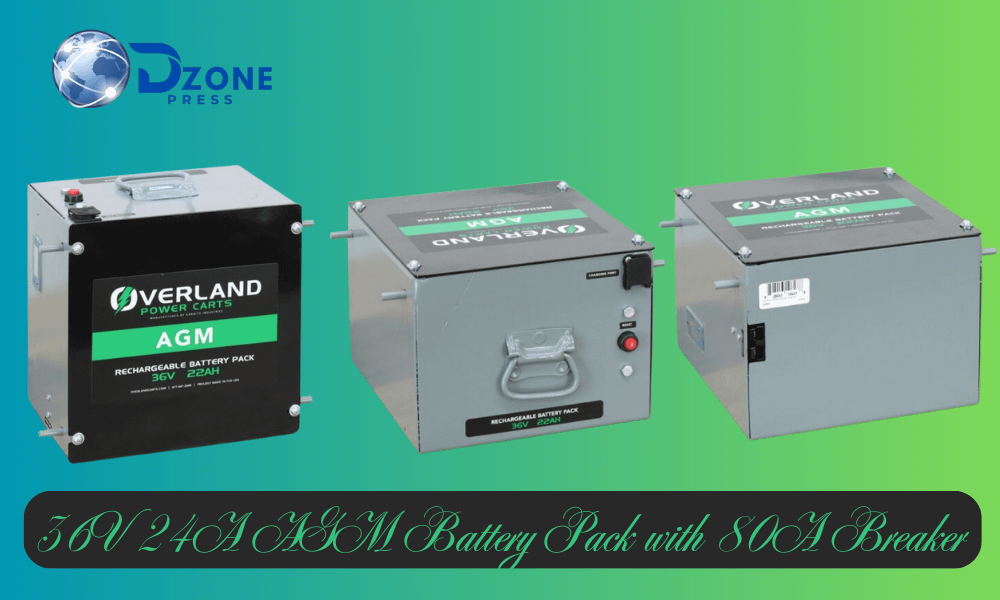 36V 24A AGM Battery Pack with 80A Breaker A Guide